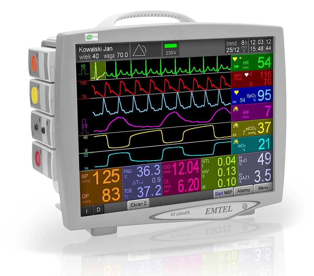 FX 3000MD modular patient monitor - EMTEL - Patient monitors ...